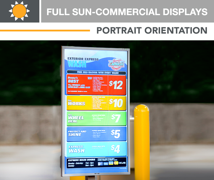 SkyVue Outdoor Commercial Displays - Landscape | The Best Outdoor TV ...